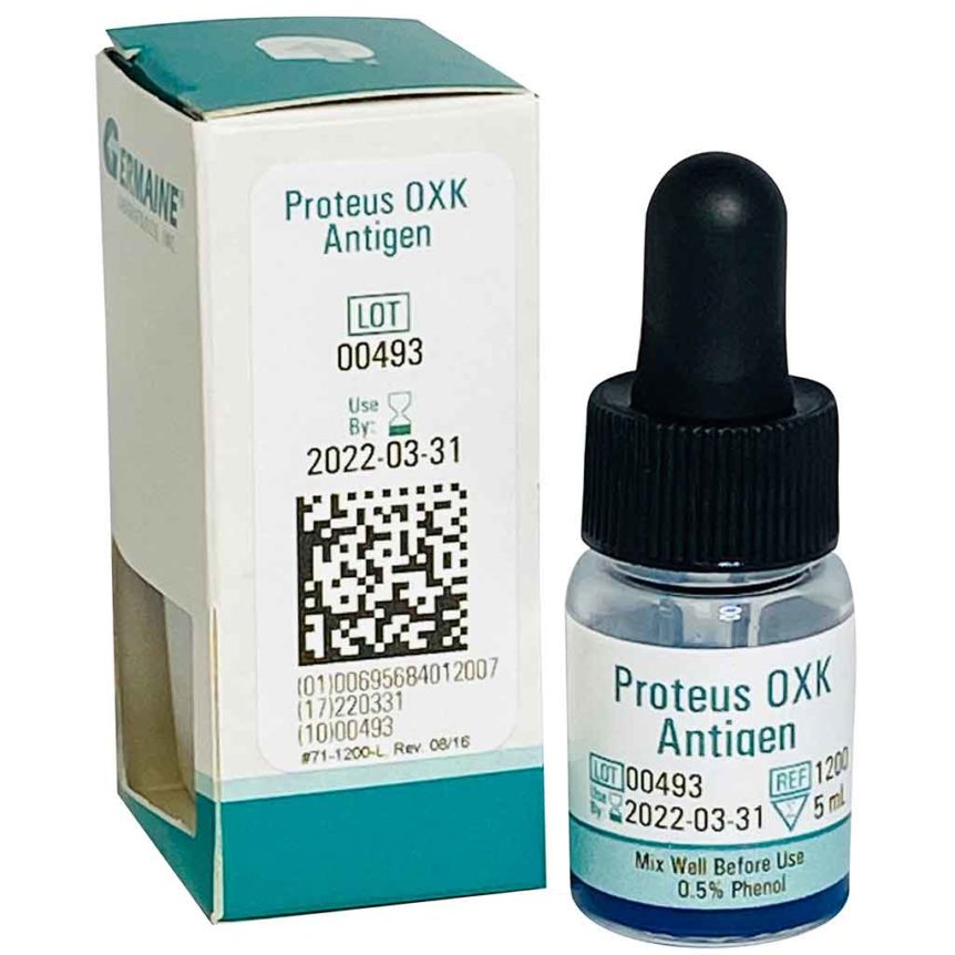 Proteus OX19 Antigen, 5mL - Germaine Laboratories