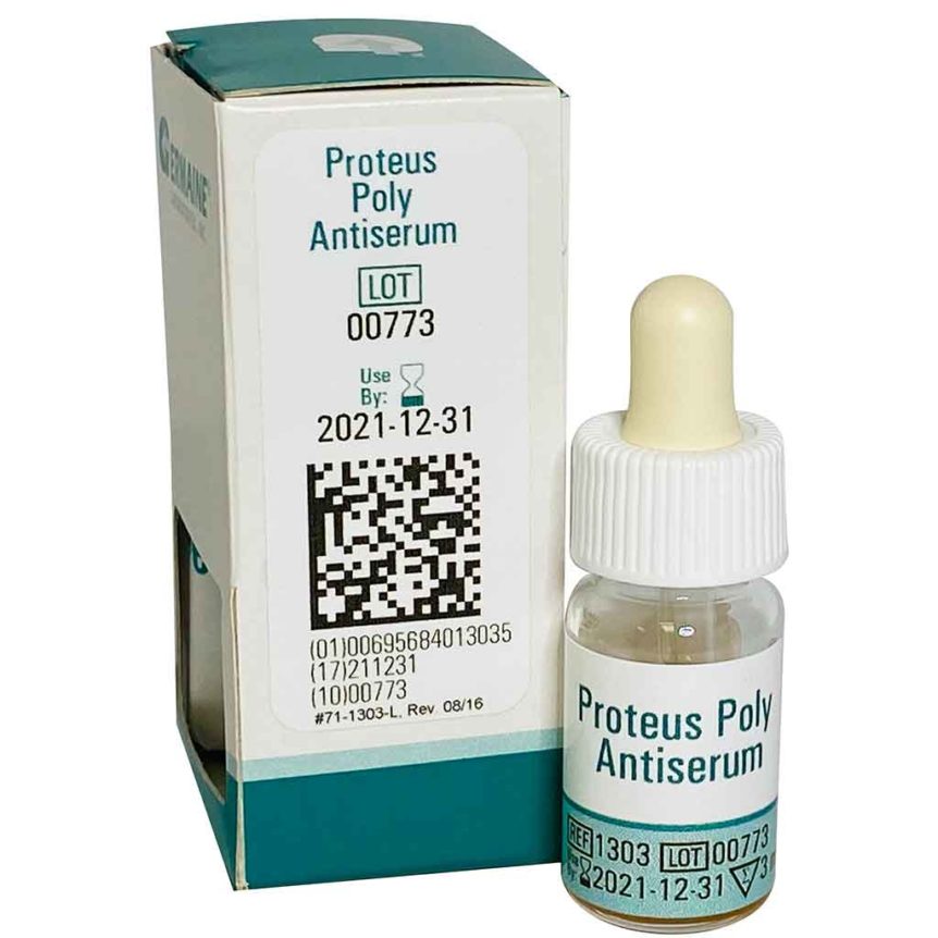 Proteus Poly Antiserum, 3mL - Germaine Laboratories