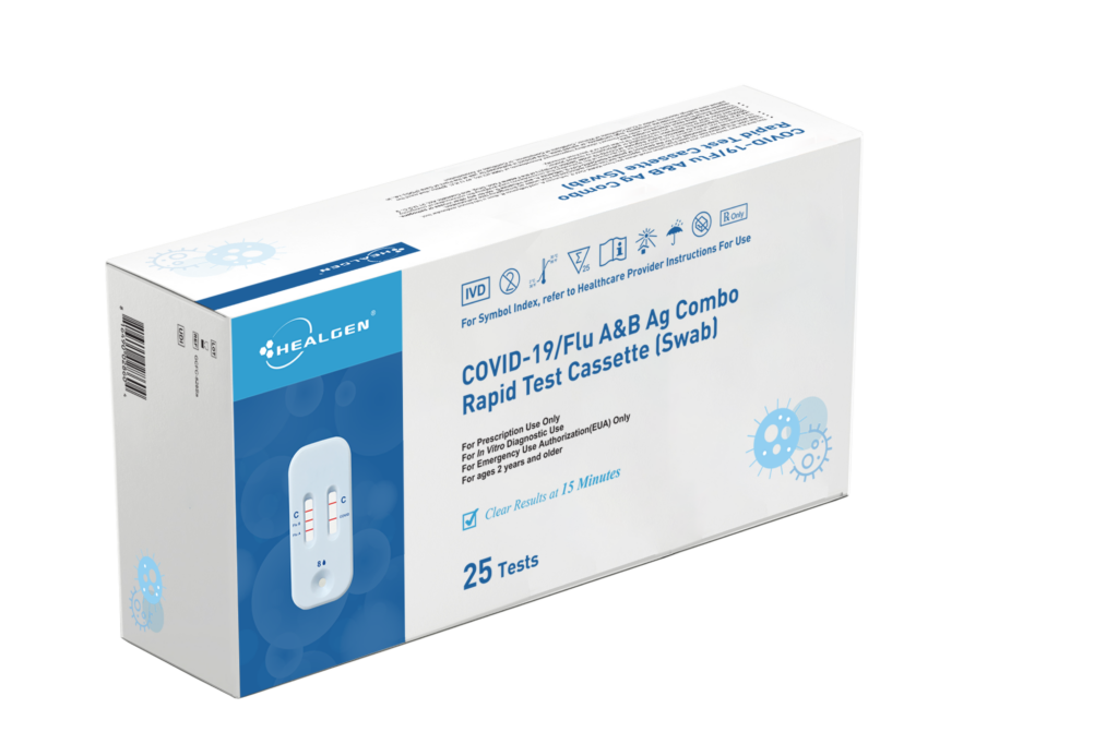 COVID-19/Flu A&B Ag Combo Rapid Test Cassette (Swab) - Germaine ...